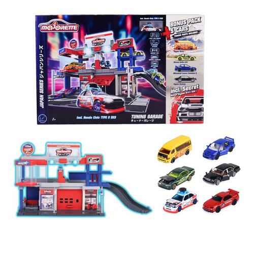 Majorette Japan Series Tuning Garage with Bonus Pack | Toys"R"Us – Malaysia