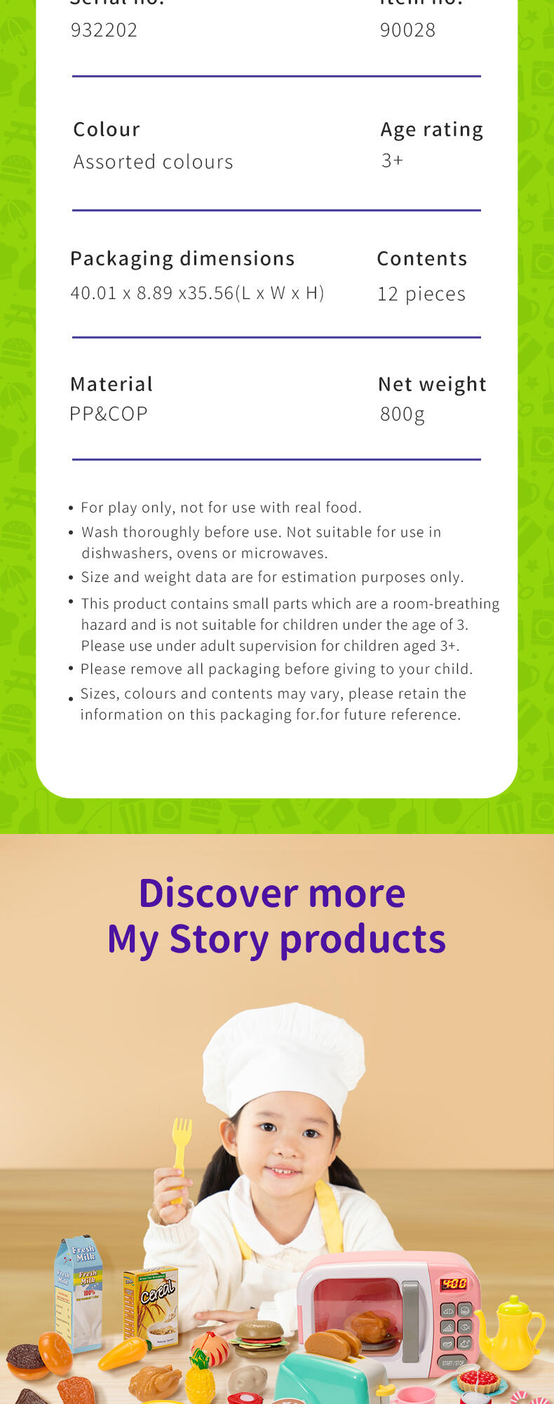 My Story Little Chef Cookware Set | Toys"R"Us Malaysia Official Website