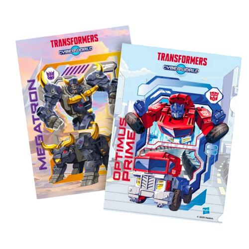 Transformers Cyberworld A4 Folder - Assorted | Toys"R"Us – Malaysia