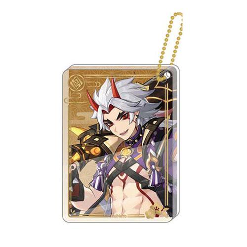Genshin Impact Thick Acrylic Keychain -Arataki Itto (Inazuma Theme ...