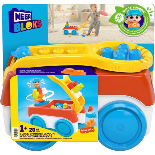 Mega Bloks Block Spinning Wagon | Toys"R"Us Malaysia Official Website