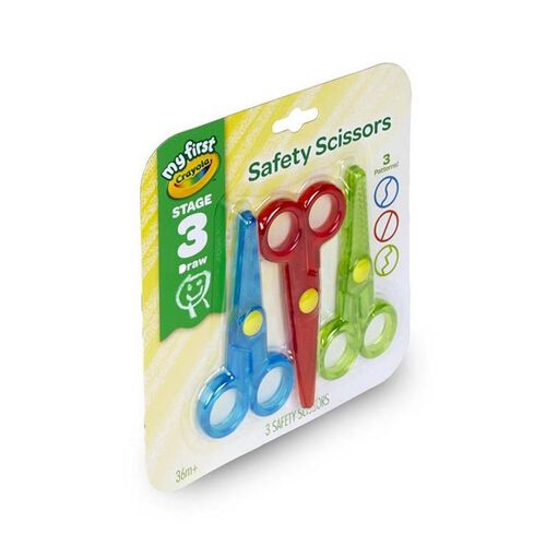 Crayola 3 Colours Safety Scissors | Toys"R"Us Malaysia Official Website