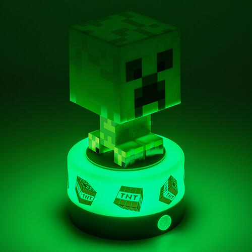 Paladone Icon Room Guards Minecraft Creeper Motion Activated Light With ...
