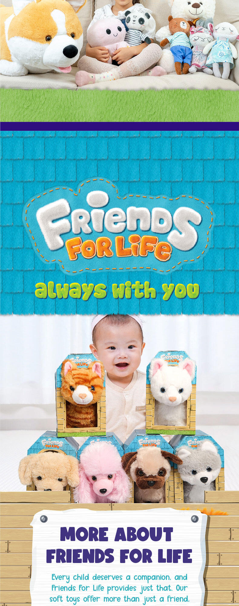 Friends For Life Homey Puppy Soft Toy 19cm | Toys"R"Us Malaysia ...