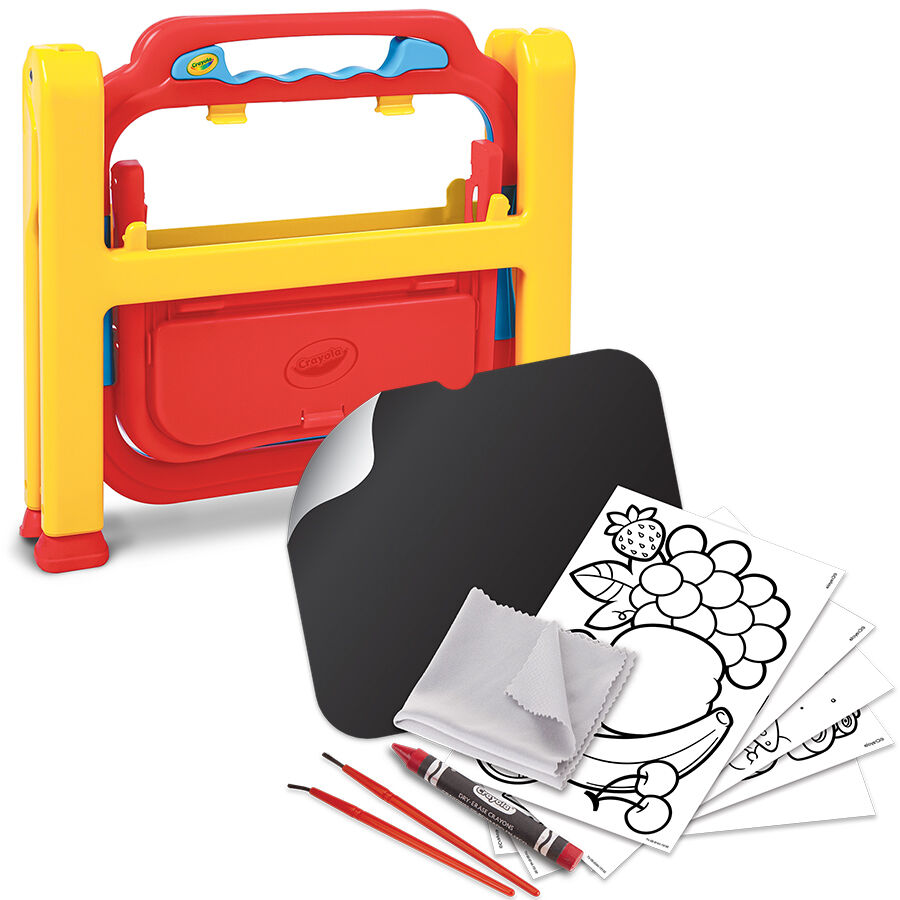 Crayola Art Crayola See-Through Art Easel - 3-in-1 Drawing Station For ...